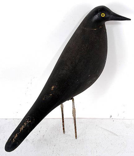 Charles Perdew (1874 1963) Crow Decoy