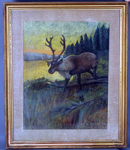 199: Ruby Malone Reindeer - Sep 16, 2006 | Slotin Folk Art in GA