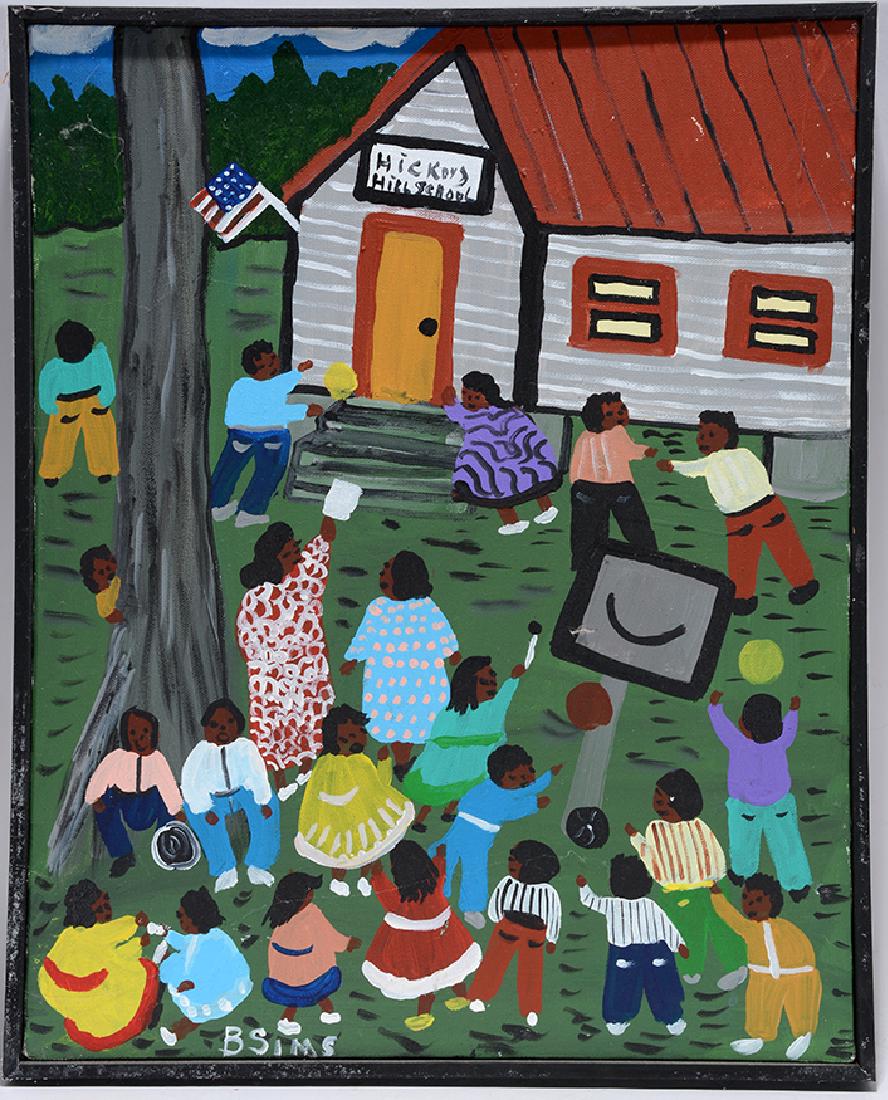 Bernice Sims. Hickory Hill School. - Nov 11, 2017 | Slotin Folk Art in GA