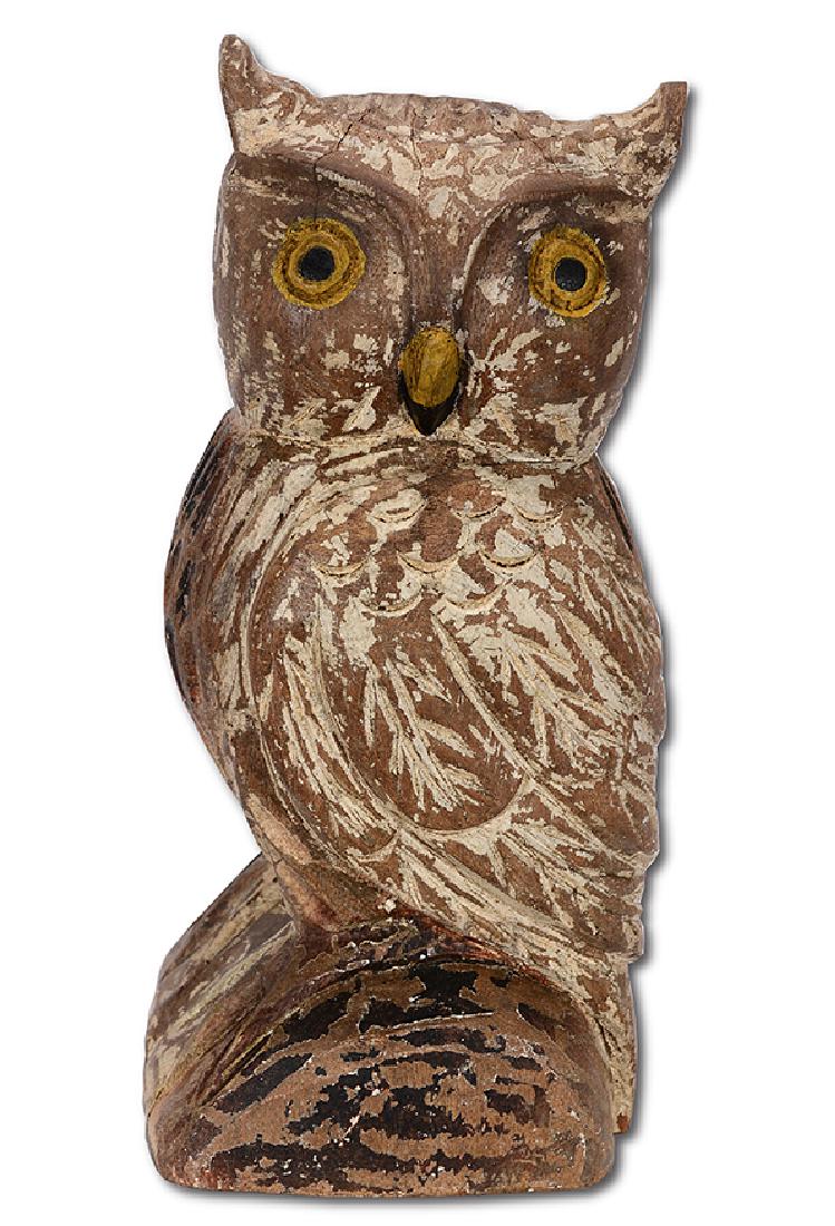 Folky Barn Owl Decoy.