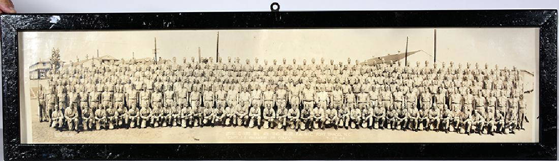 Rell Clements. Ft Bragg, Nc 1944 Yard Long Photo.