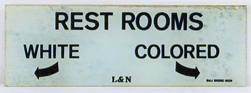 Segregation Sign - Nov 06, 2004 | Slotin Folk Art in GA