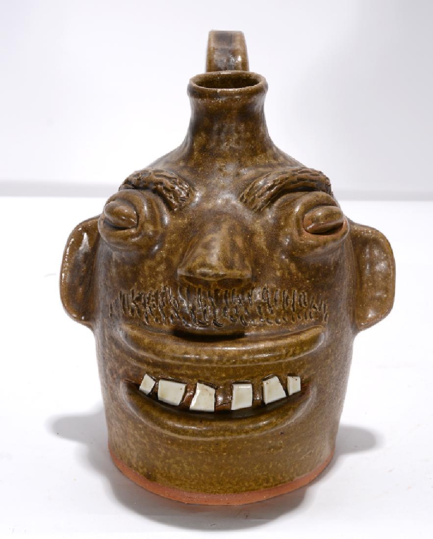Dale Costner. 1st Firing Face Jug.