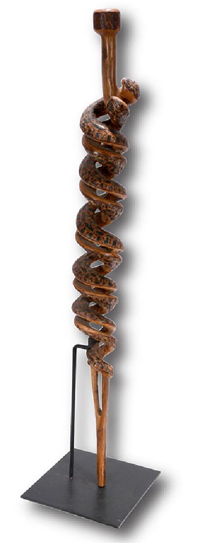 Double-Snake Twine Vine Cane.