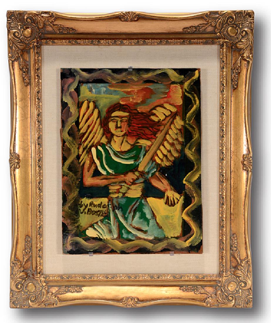 Rudy Bostic. Angel With Sword. - Apr 28, 2019 | Slotin Folk Art in GA