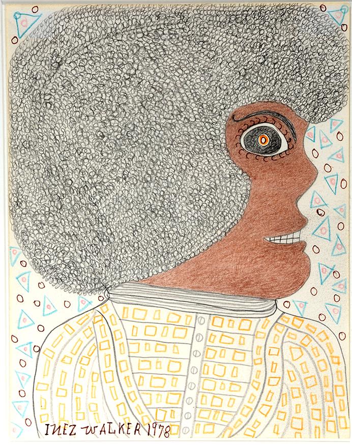 Inez Nathaniel Walker. Woman In Profile. - Nov 10, 2019 | Slotin Folk ...