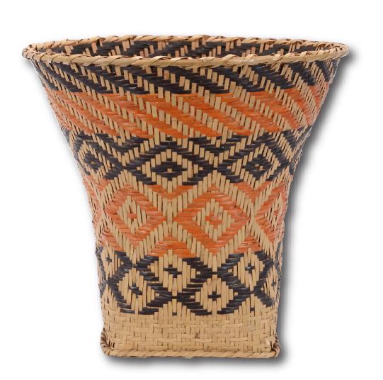Choctaw Tribe. Lg Diamond Pattern Basket. - Apr 25, 2020 | Slotin Folk ...