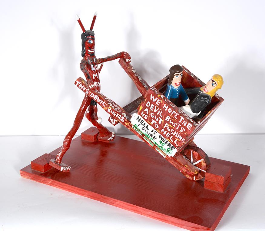 Ronald Cooper. Hell Is Where I Dump. - May 16, 2020 | Slotin Folk Art in GA