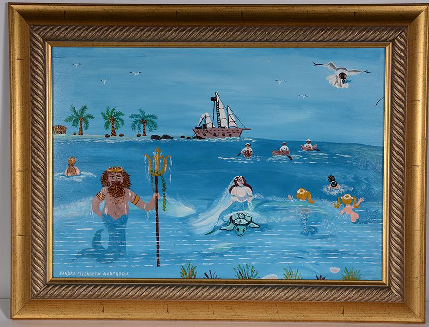 Sandra Elizabeth Anderson. Fantasy Sea. - May 16, 2020 | Slotin Folk ...