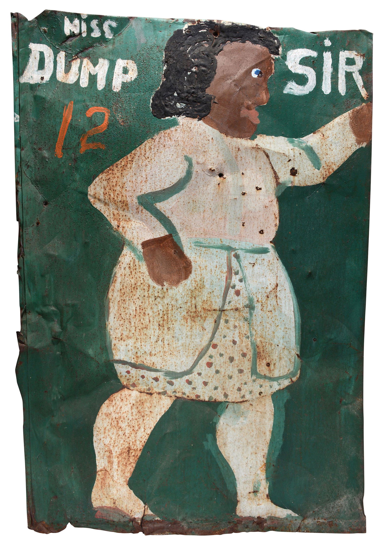 Sam Doyle. Miss Dump Sir, #12 - Nov 14, 2020 | Slotin Folk Art in GA