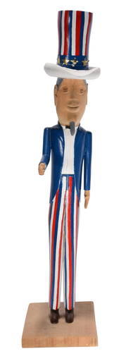 Edgar Tolson. Uncle Sam.