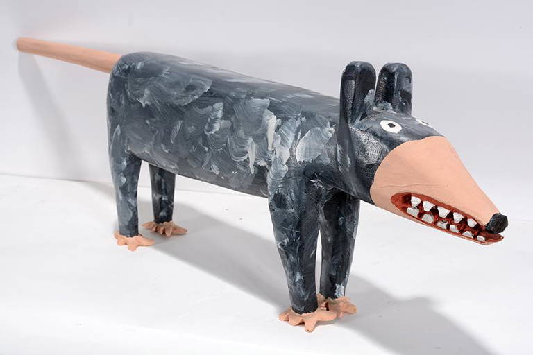 Minnie & Garland Adkins. Possum.