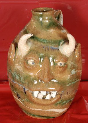 24: Hicks. Devil Face Jug.