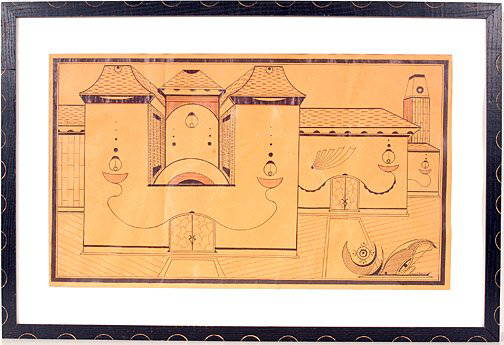 Welmon Sharlhorne. Fantasy Building. - Nov 07, 2009 | Slotin Folk Art in GA