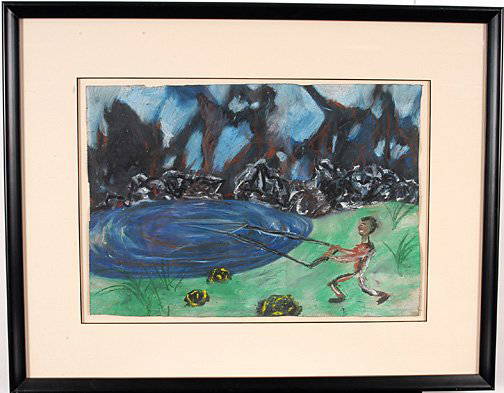 Reginald Gee. Wrestling W Strong Fish.