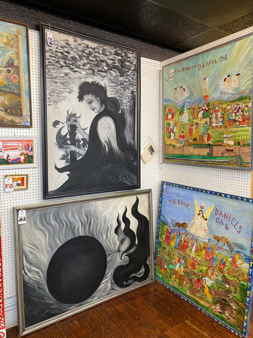 Marian Spore Bush. World Aflame. - Apr 24, 2021 | Slotin Folk Art in GA