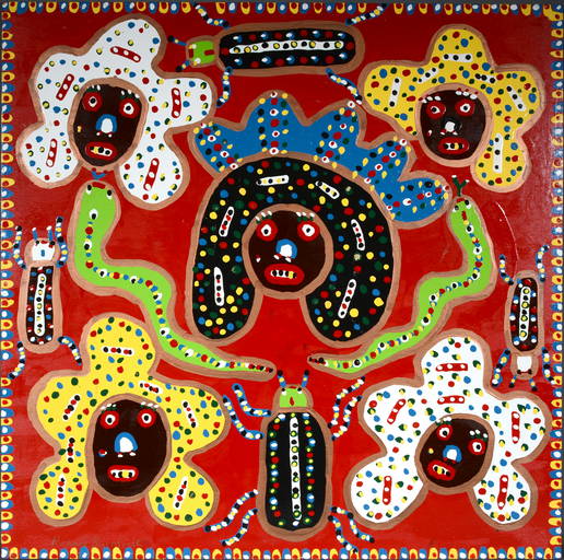 Richard Burnside. Giant King & Queens With Snakes