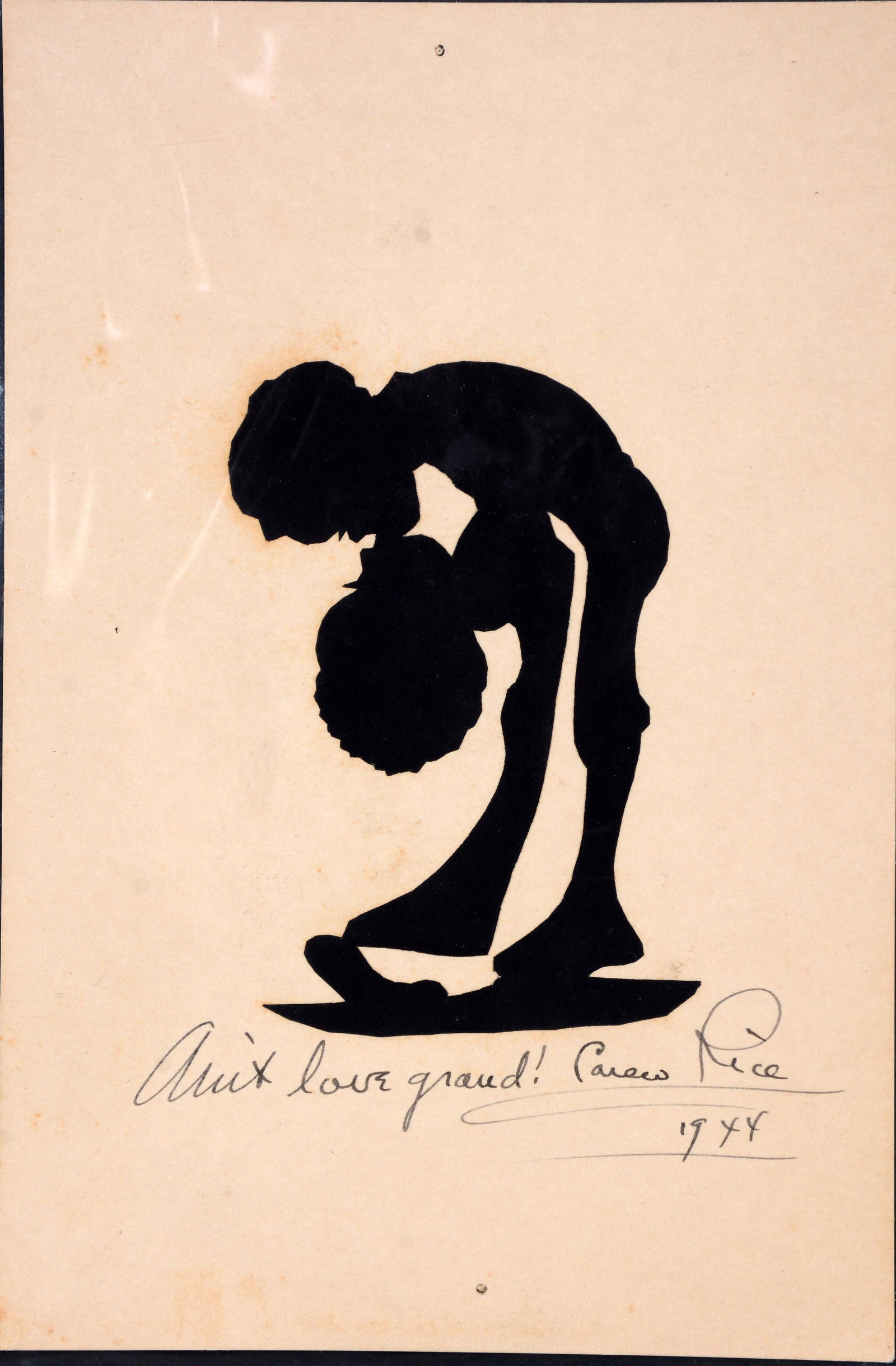 Carew Rice. Ain't Love Grand Silhouette.