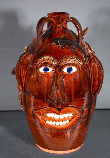 Albert Hodge. Triple Face Jug.