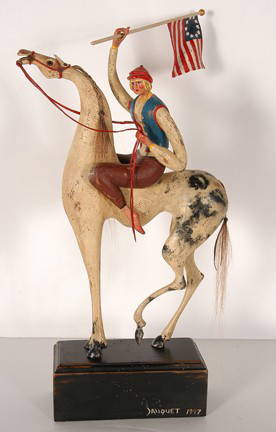 William Jauquet Dapple Grey Horse.