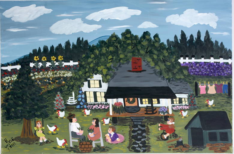 Barbara Wikle. Summer Day On Farm. (#0373) on Aug 06, 2022 | Slotin ...