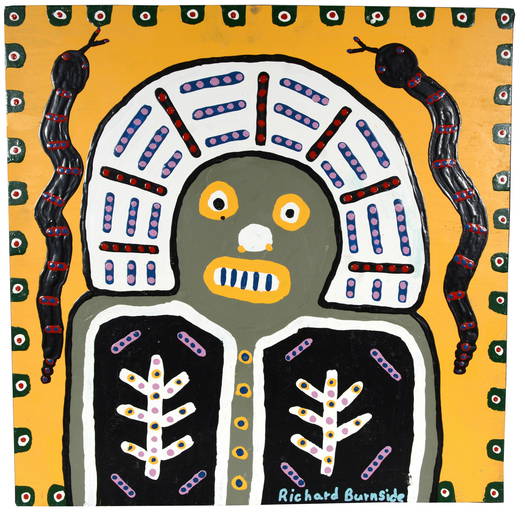 Richard Burnside. King and Snakes. (#0302) on Nov 12, 2022 | Slotin ...