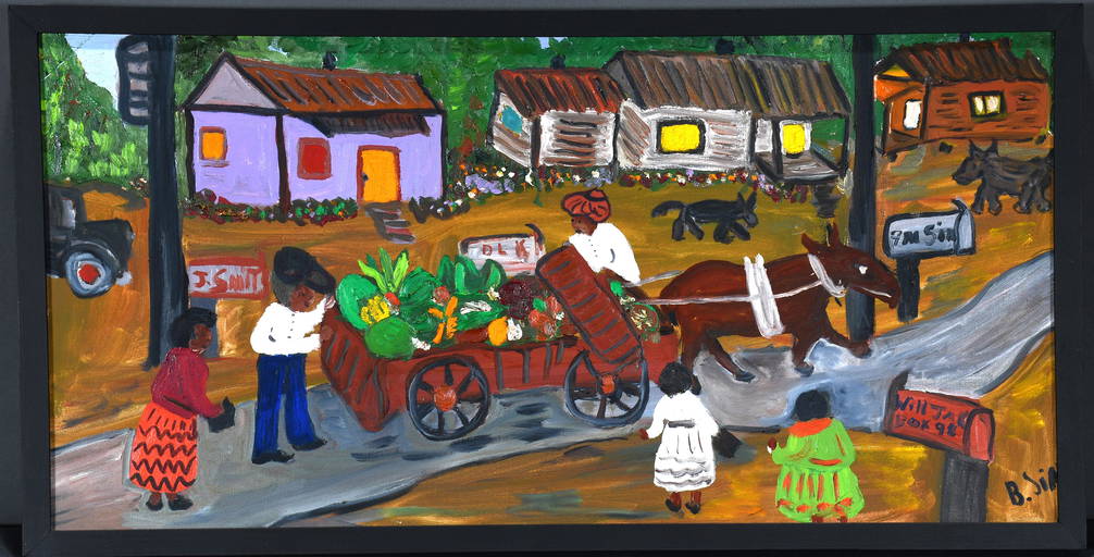 Bernice Sims. Produce Cart. - Nov 12, 2022 | Slotin Folk Art in GA