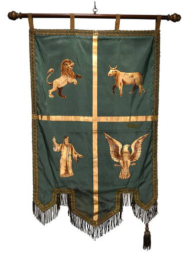 Masonic Royal Arch Banner. - Nov 13, 2022 | Slotin Folk Art in GA