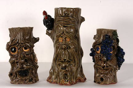 Turkey Merck. Stump Pots.