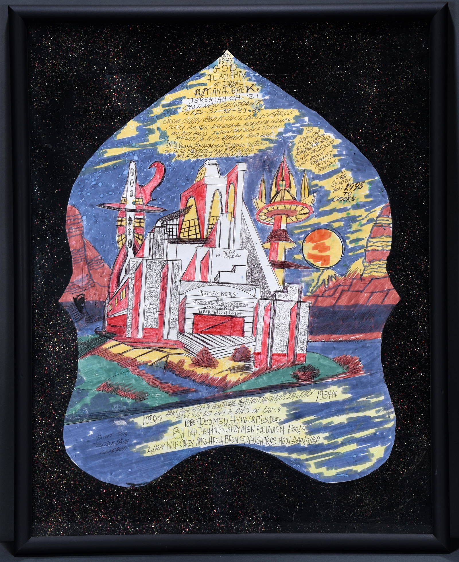 Royal Robertson. Remember of Royal Robertson & Calendar. (#0214) on Apr ...