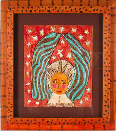 Sarah Rakes. Angel With Striped Wings