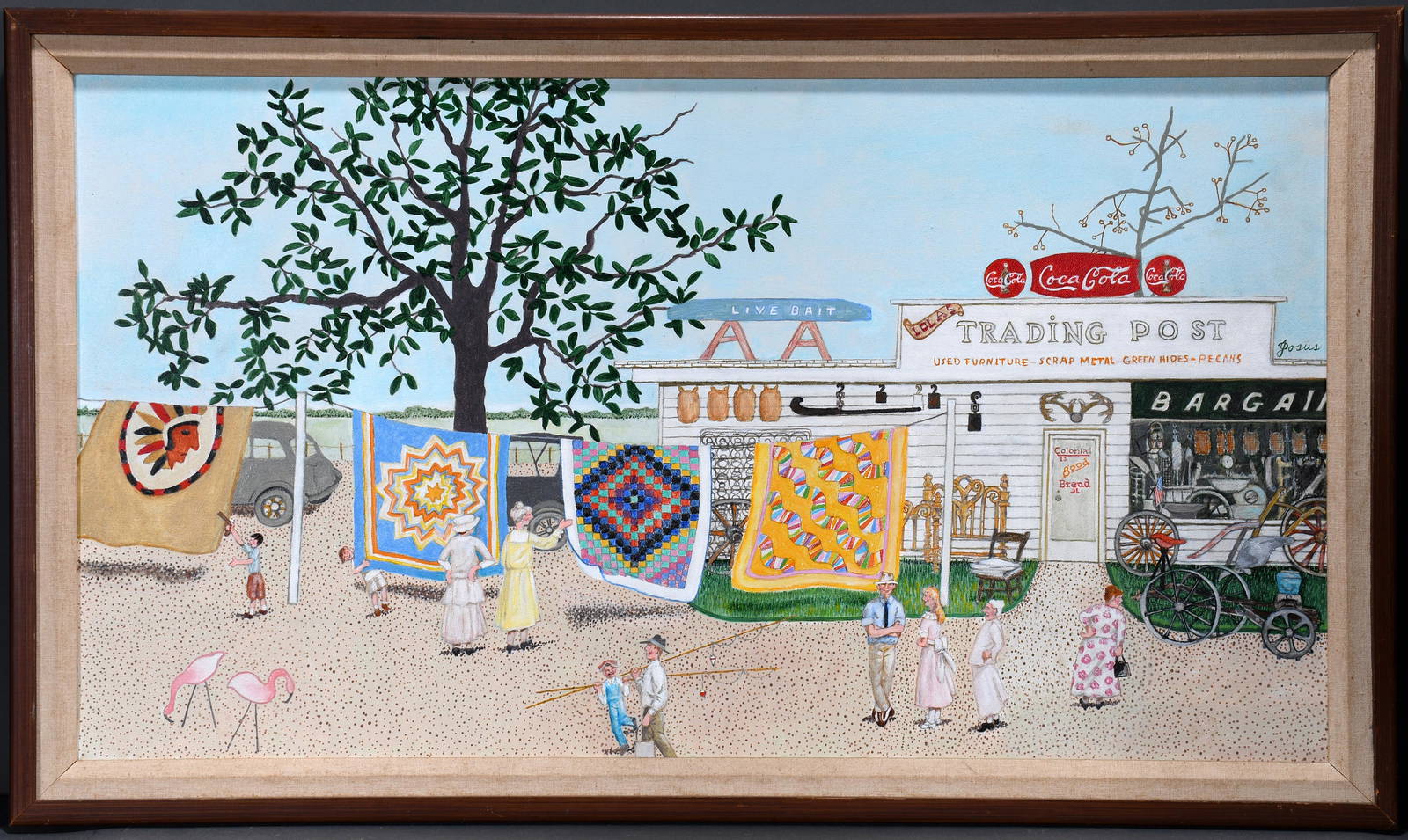 Josephine Graham. Lola's Trading Post. Auction