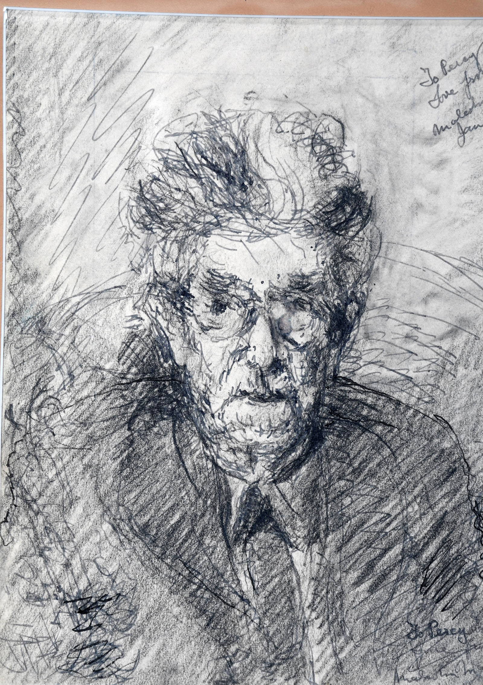 Malcolm Mckesson. Man's Portrait. Auction