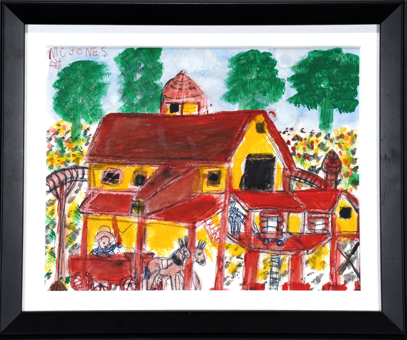 M.c. Jones. Filling The Wagon. Auction