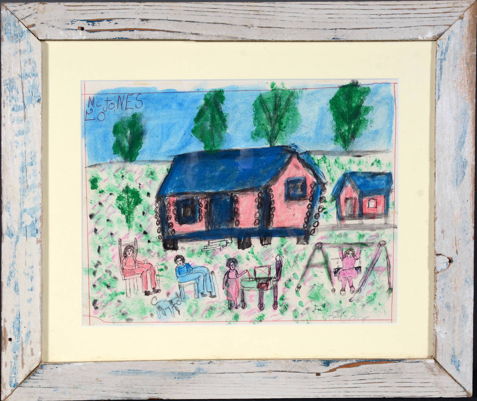 M.c. Jones. In The Front Yard. Auction