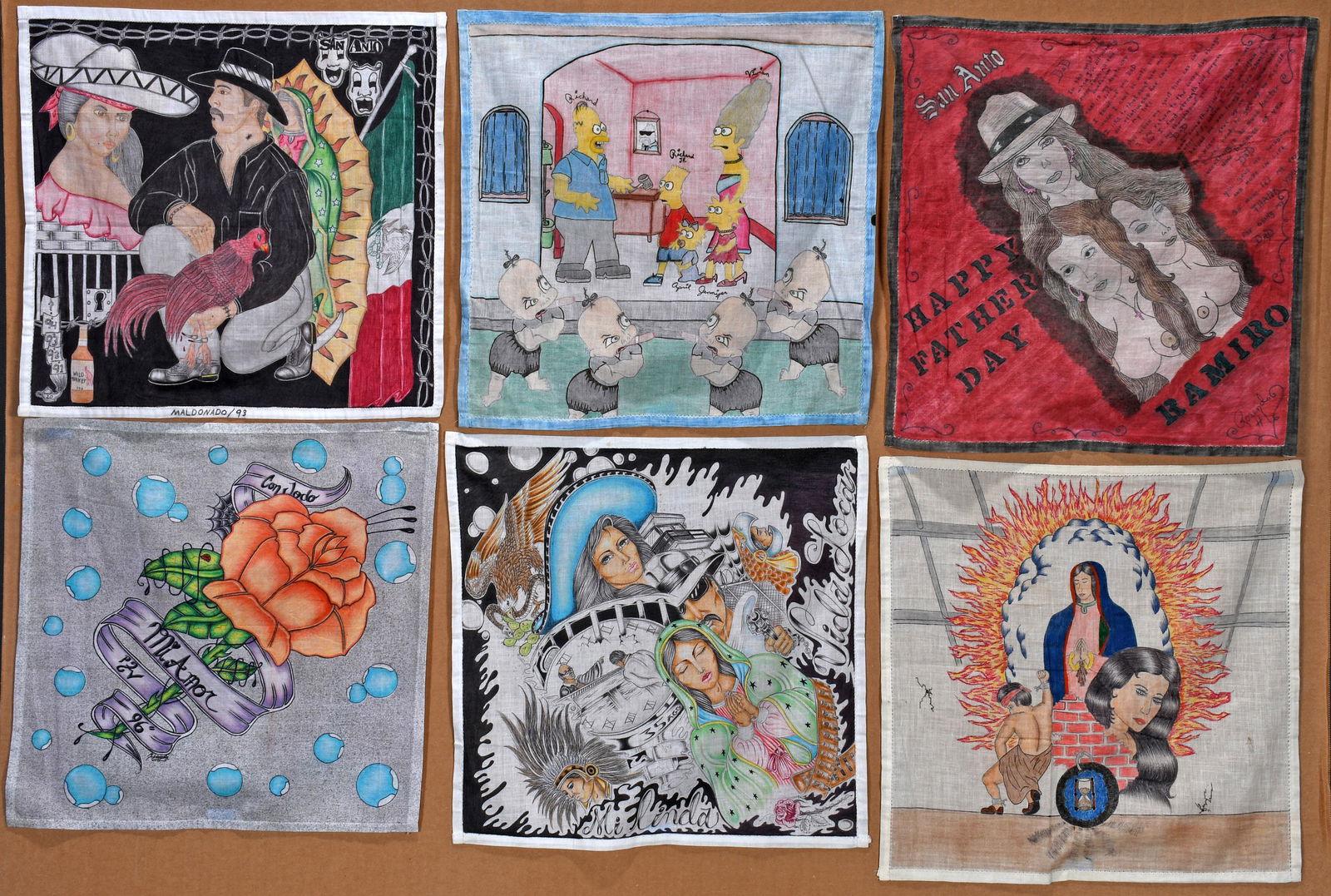 6 Prison Panos. Auction