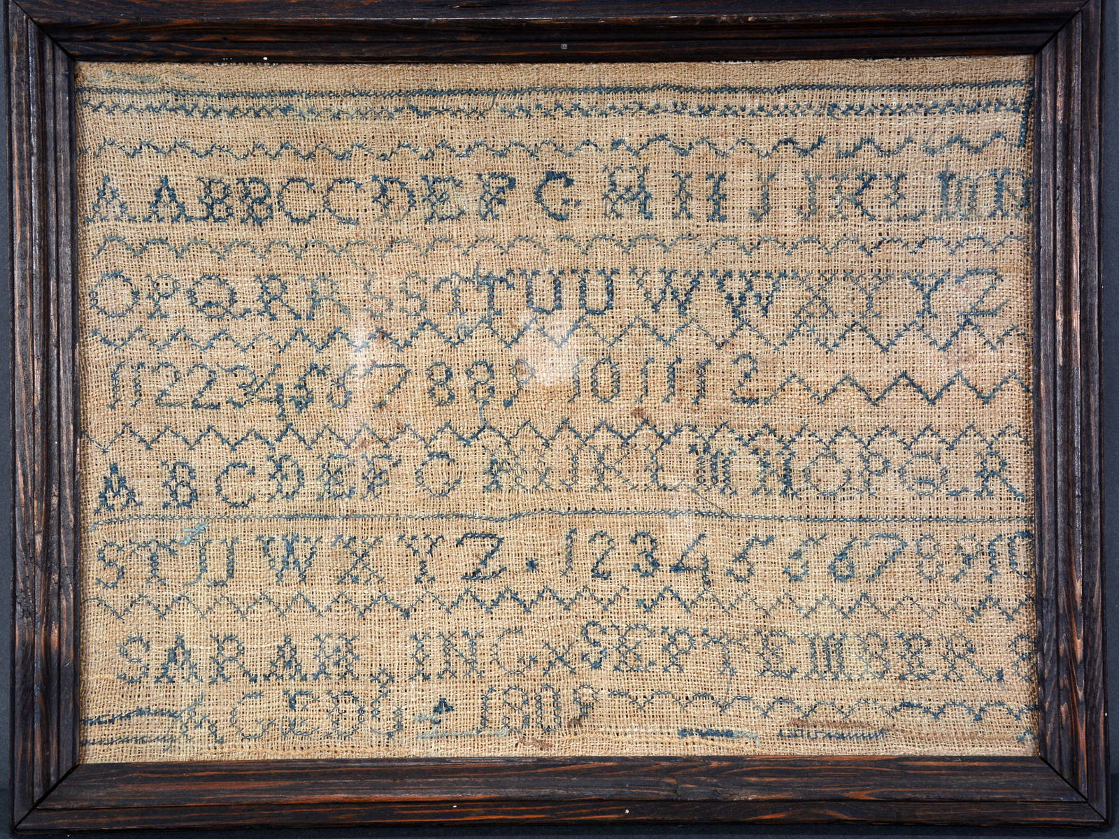 Sarah. Simple Sampler. Auction