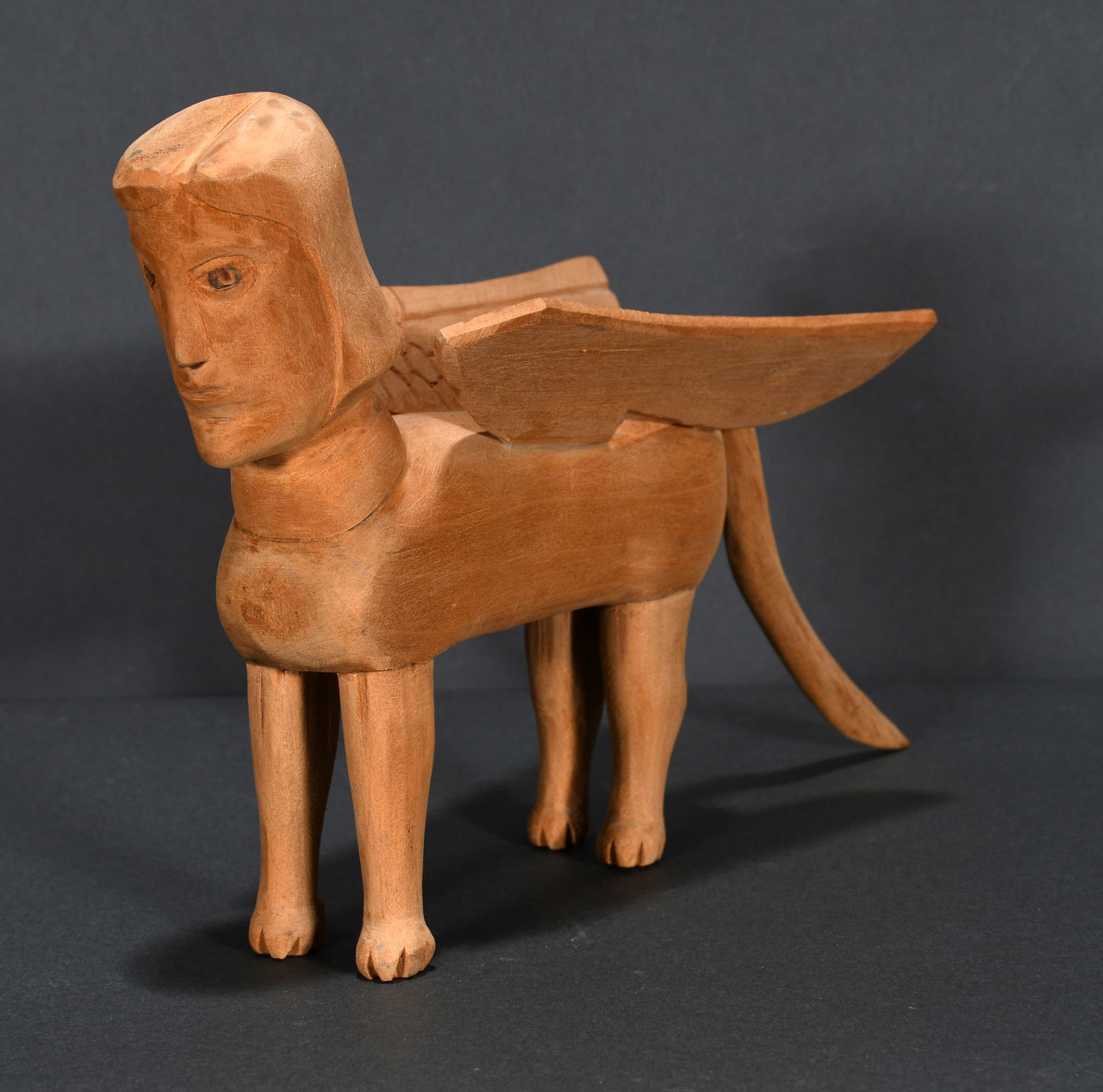 Edgar Tolson. Sphinx. Auction