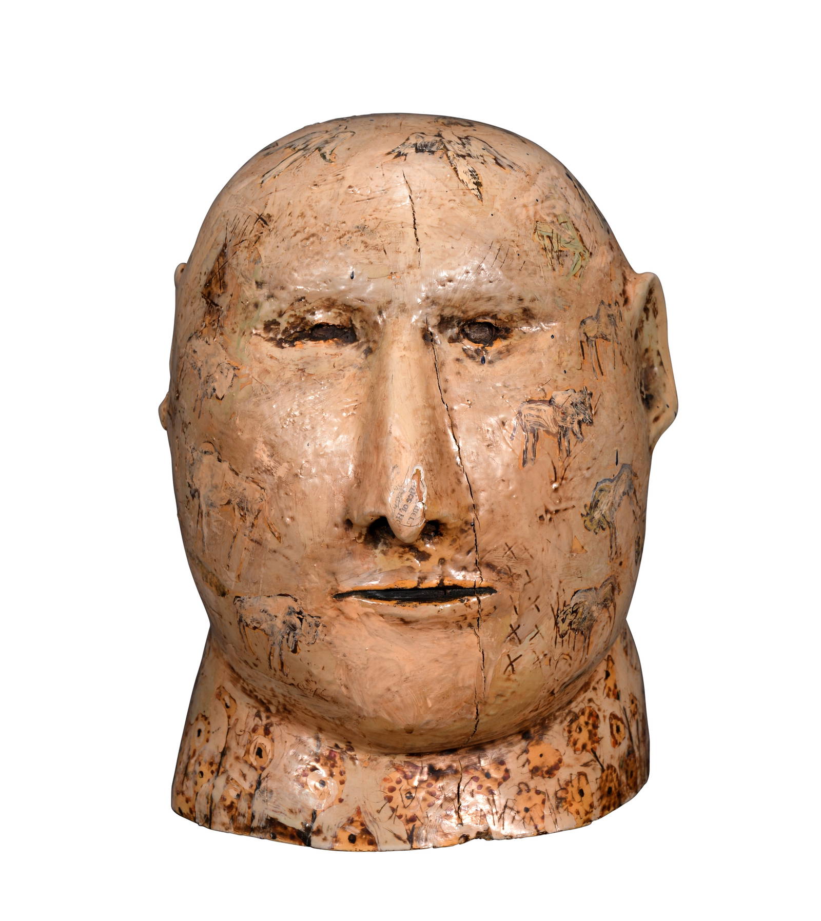 Terry Turrell. Buffalo (sculpted Head) Auction