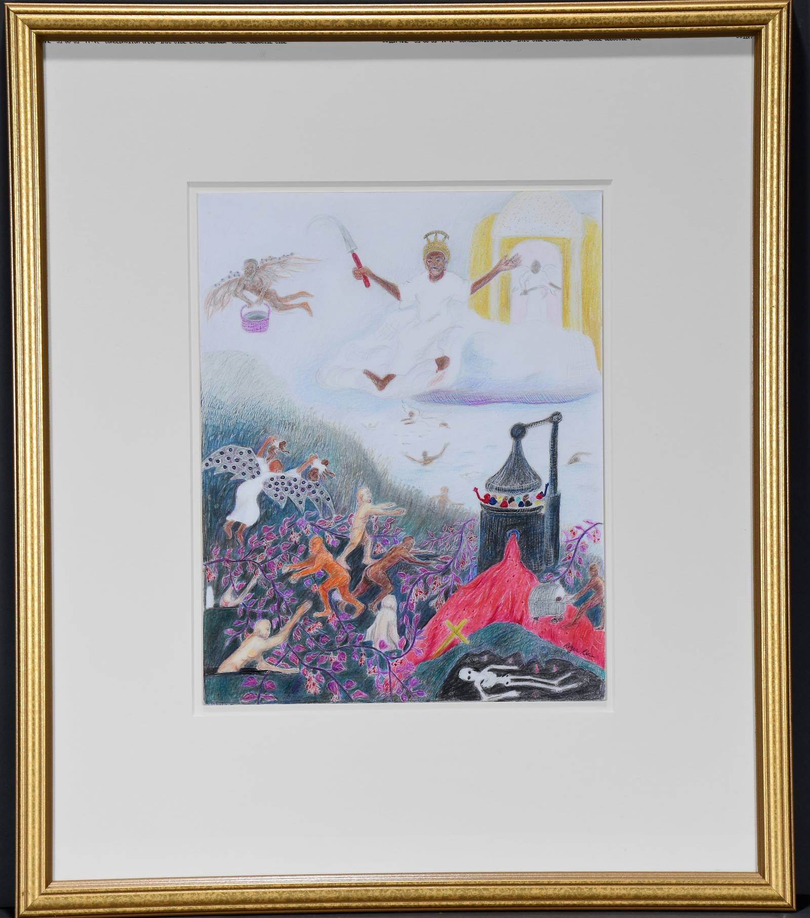 Roger Rice. The Harvest Of The Earth. Auction