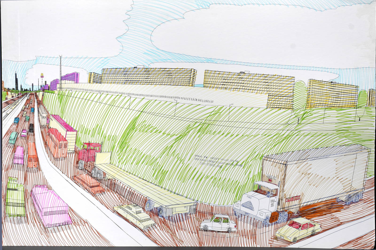 Wesley Willis. It's The Dan Ryan Express. Auction