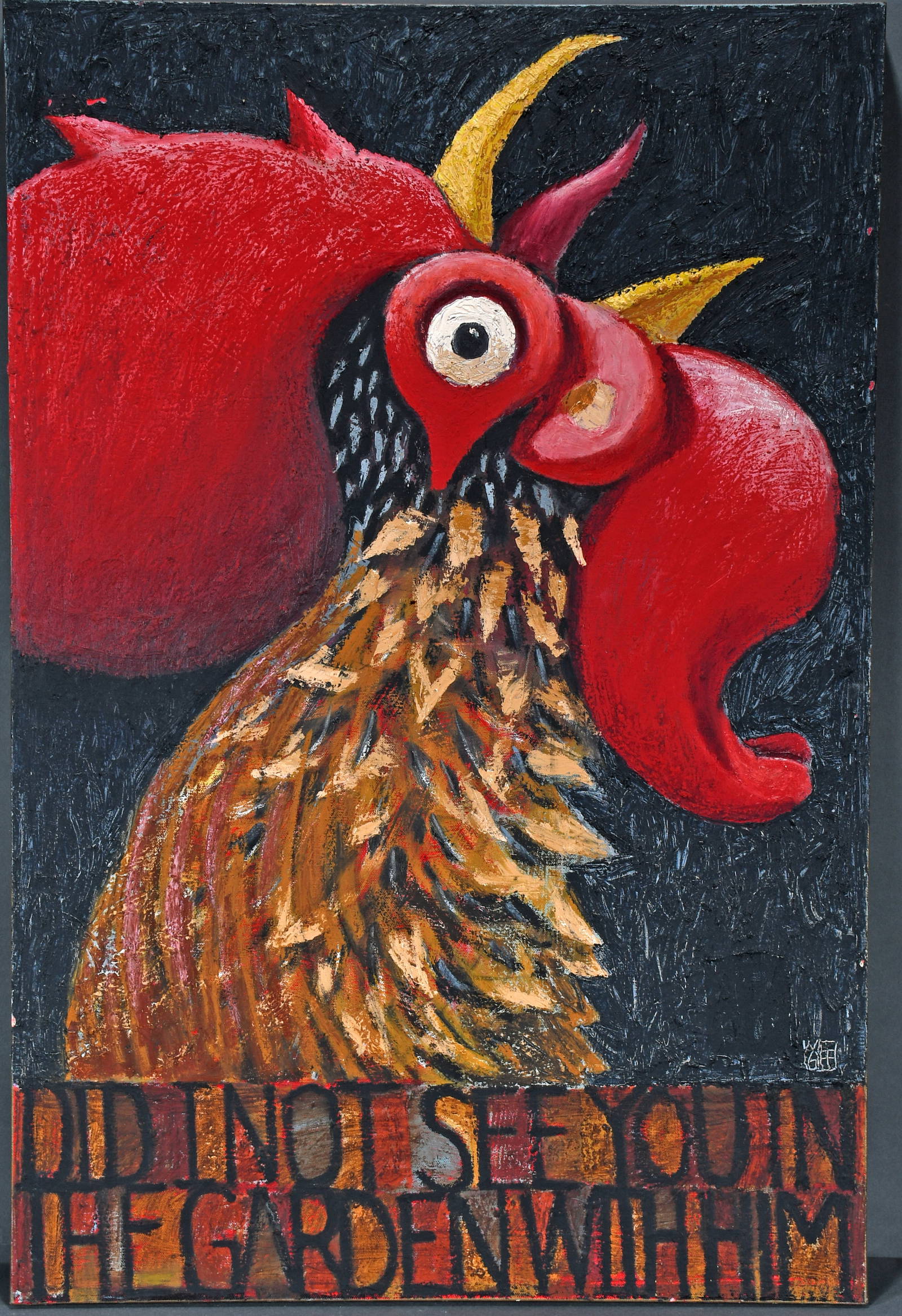 Wayne Forte. Did I Not See You In The Garden. Auction