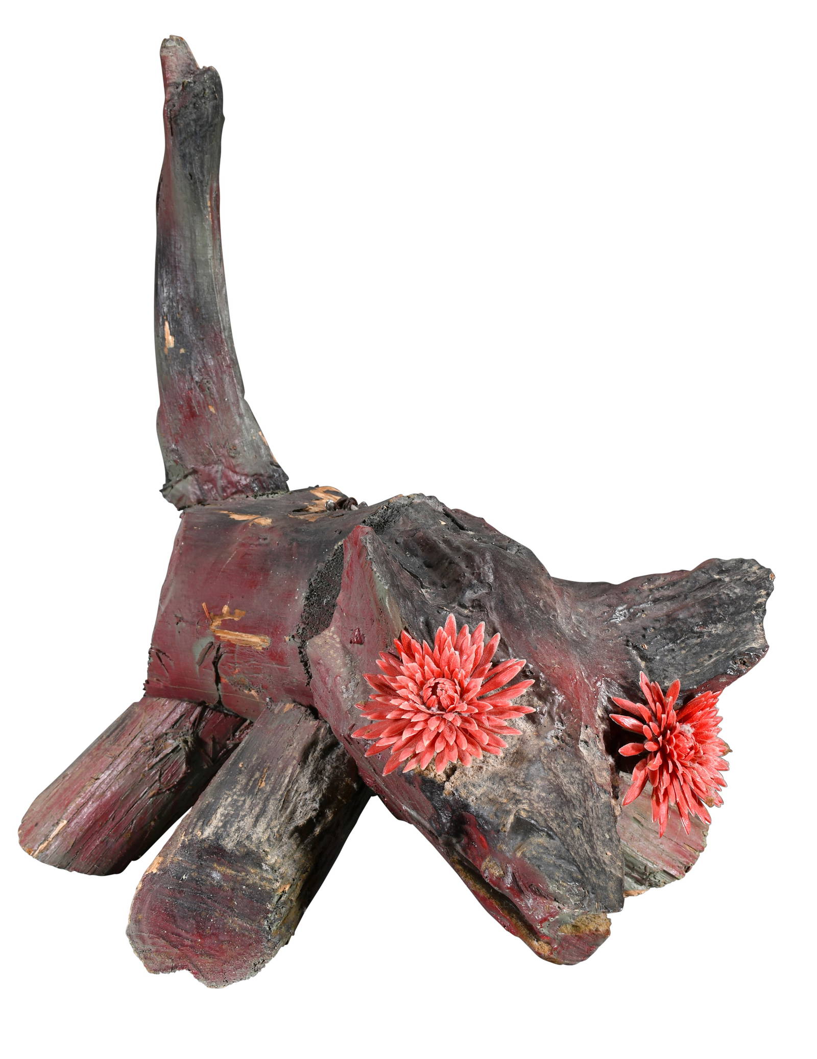 Clyde Jones. Root Monster With Flower Eyes. Auction