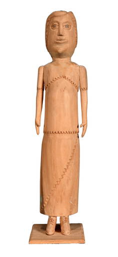 Edgar Tolson. Native American Woman.