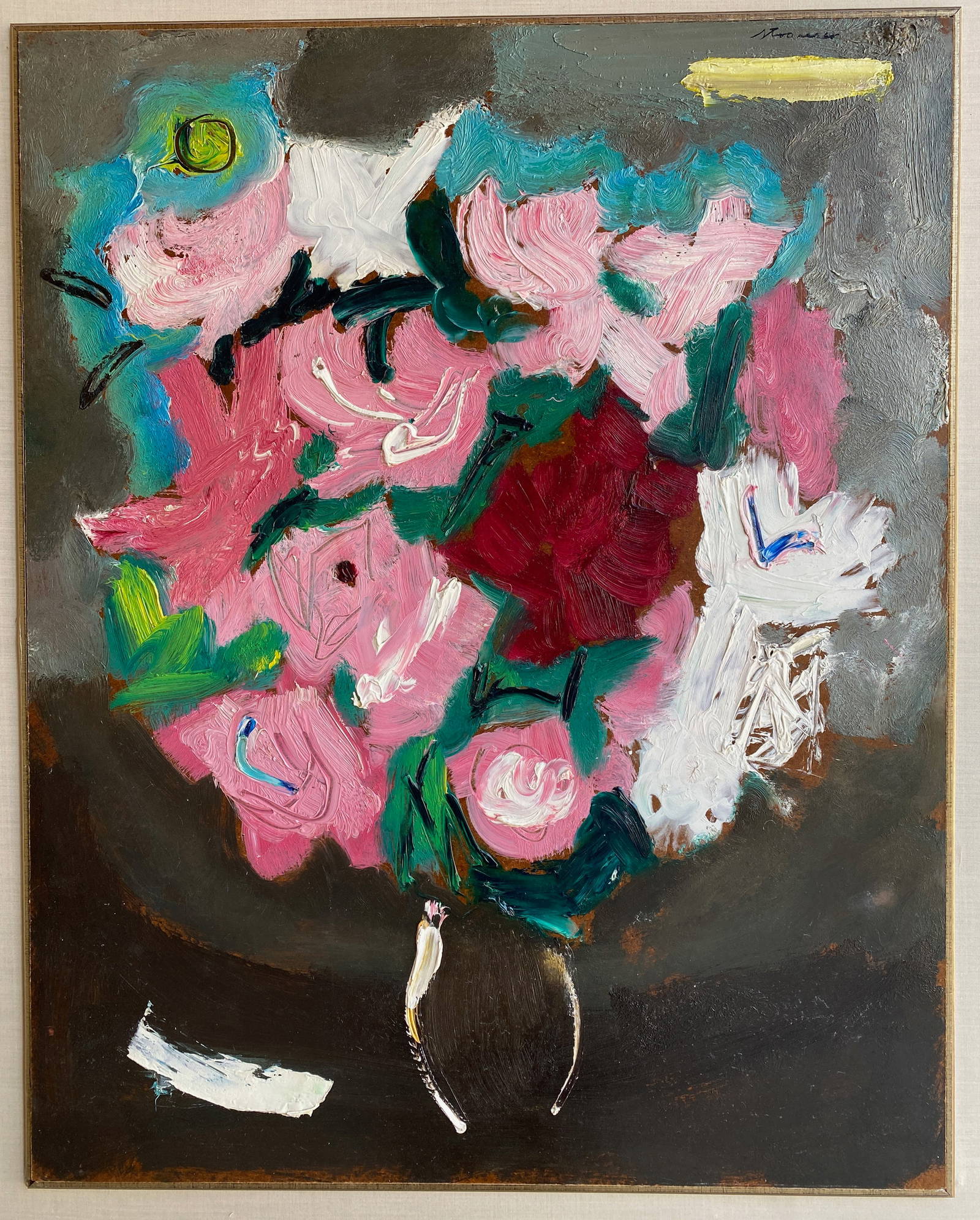 Sterling Strauser. Flowers. Auction