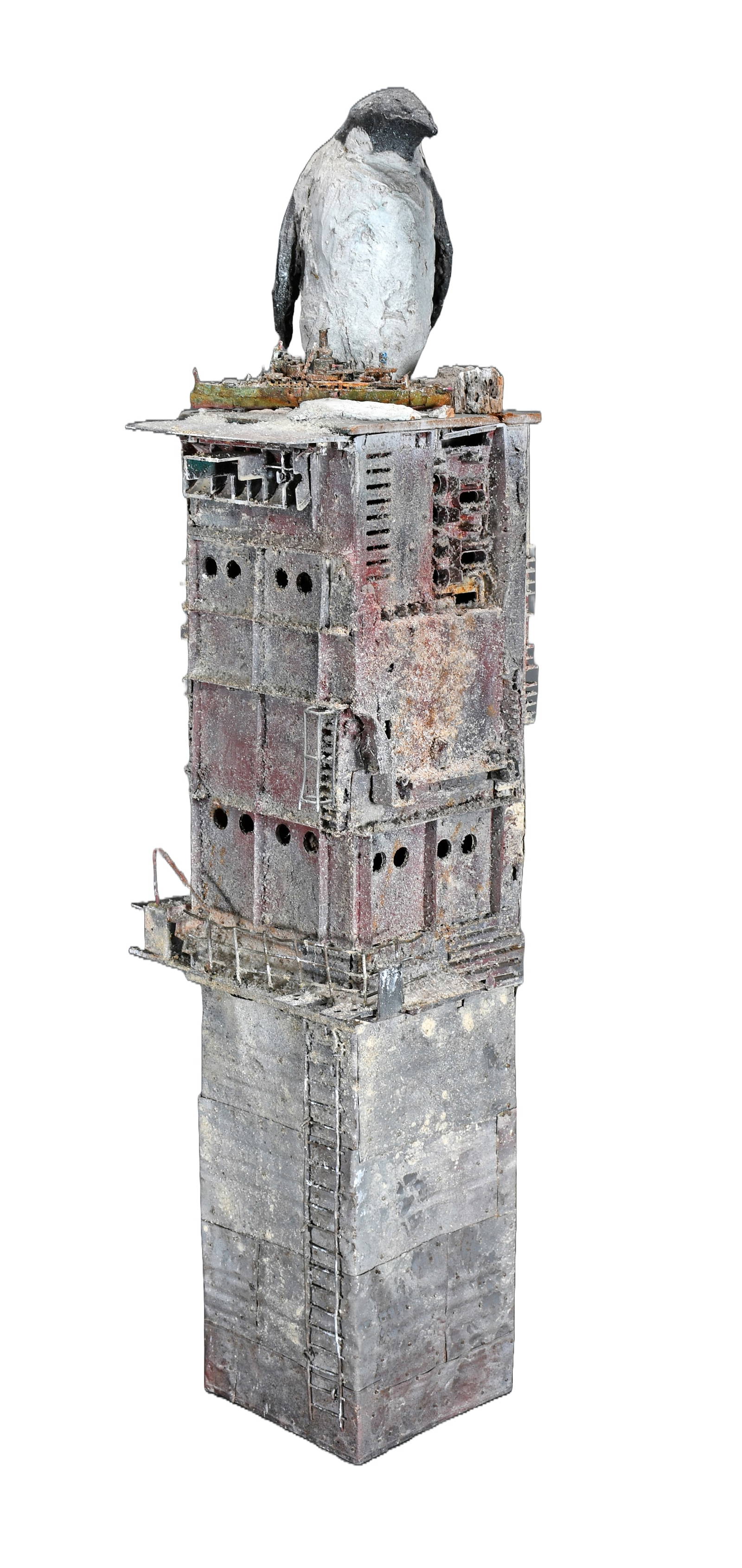 John Taylor. Arctic Passage With Penguin. Auction