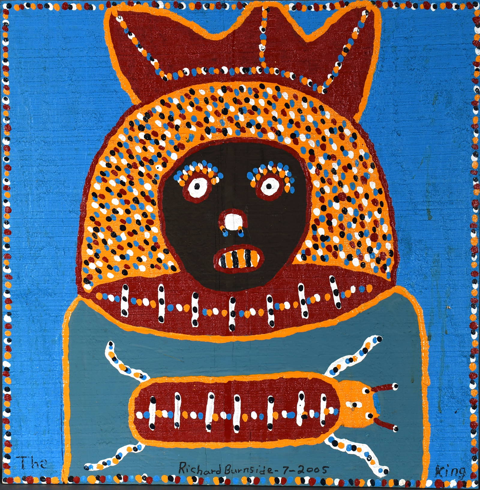 Richard Burnside. The King. Auction