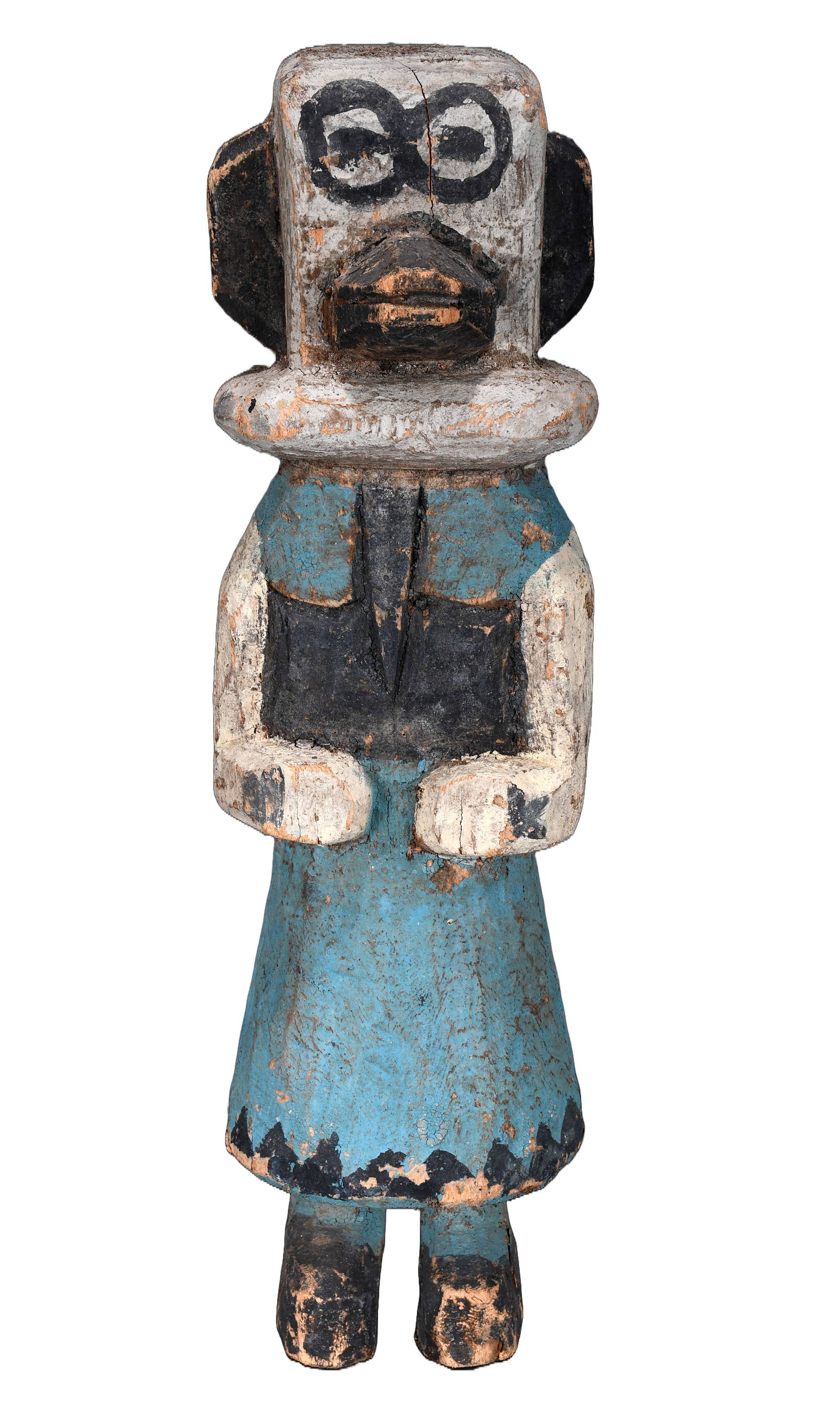 Native American. Duck Face Kachina. Auction