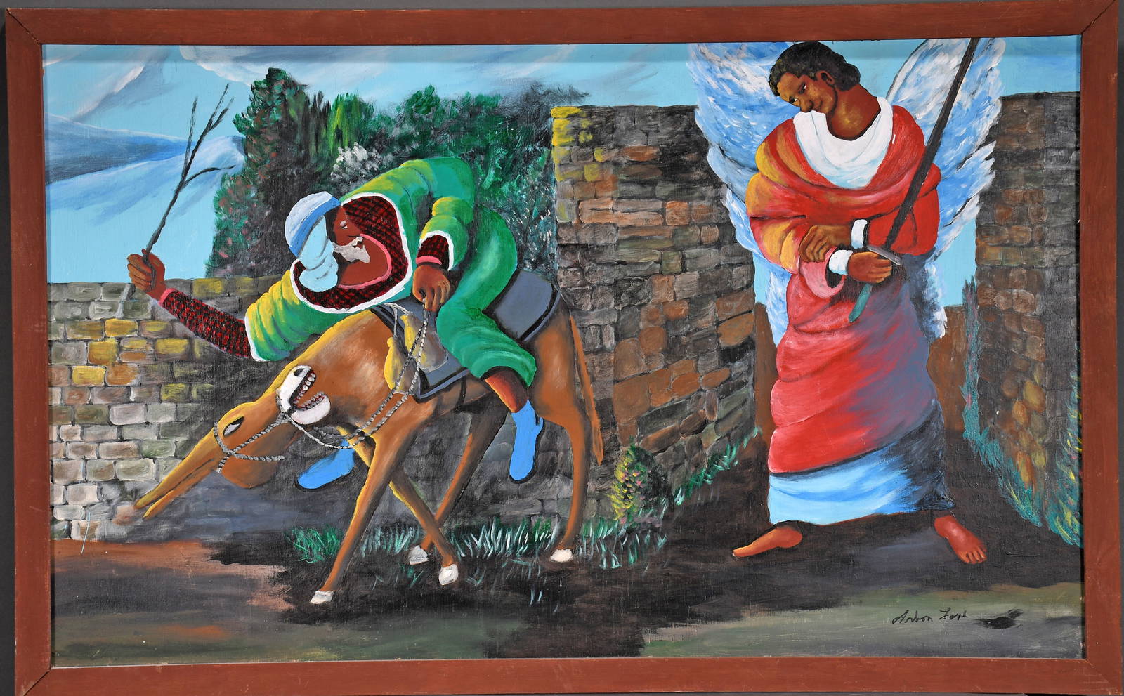 Adam Loyd. Biblical Tale Of The Arch Angel. Auction