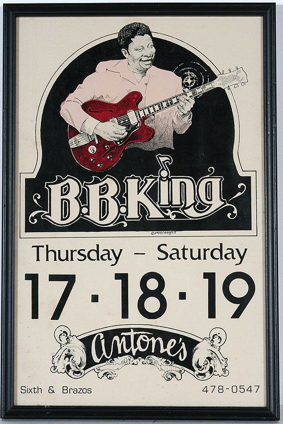 B.B. King. Original Chitlin Circuit Poster.